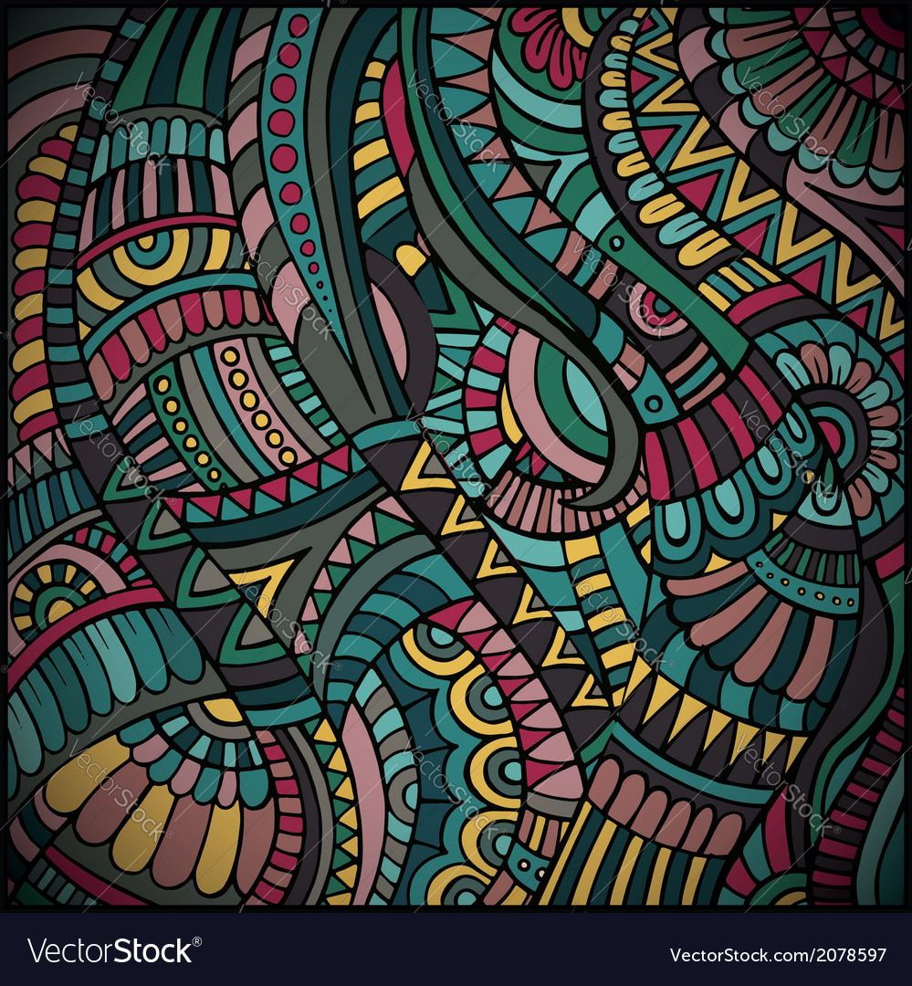 Ethnic pattern Royalty Free Vector Image - VectorStock