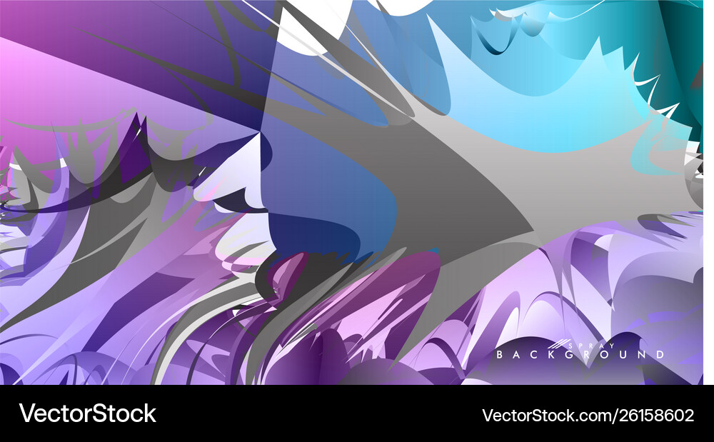 Abstract background color watercolor mix Vector Image