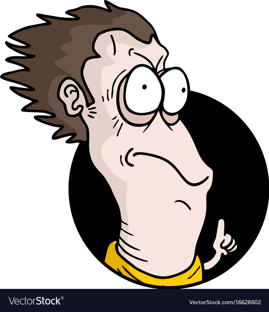 Appear man Royalty Free Vector Image - VectorStock