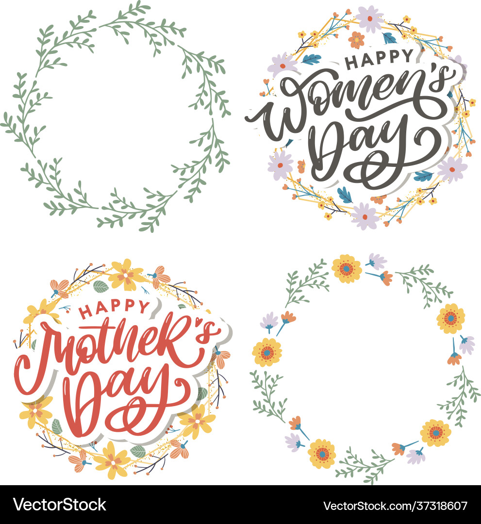 Elegant greeting card design with stylish text Vector Image