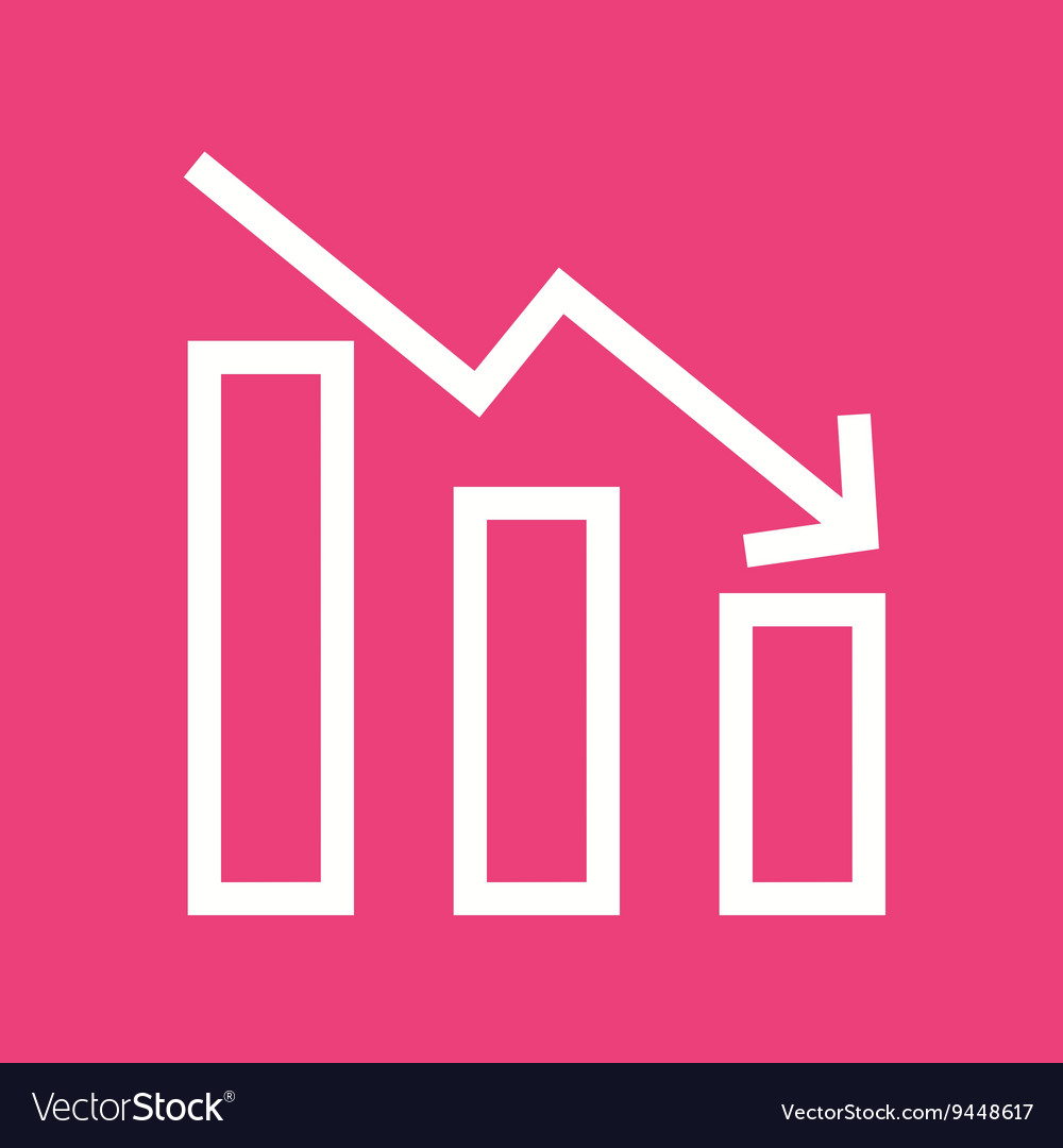 Downfall Royalty Free Vector Image - VectorStock