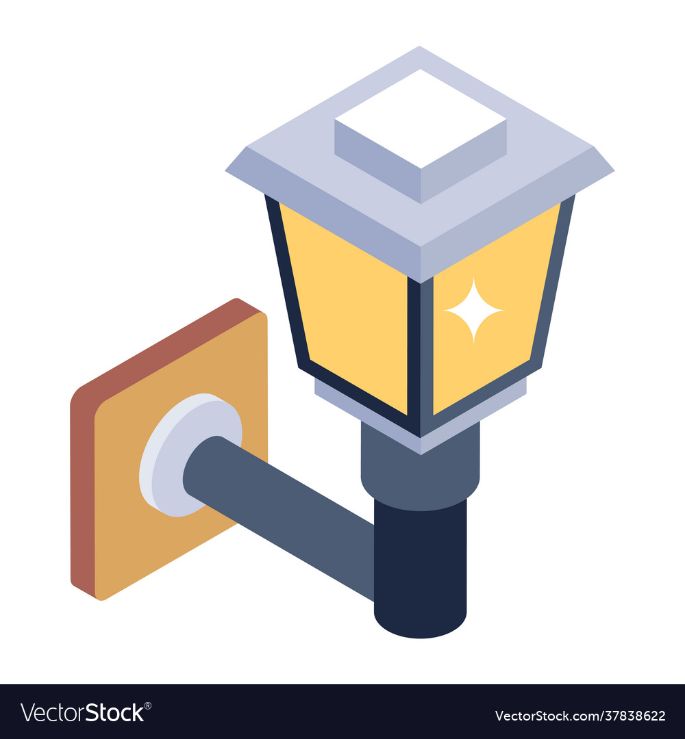 Lamppost Royalty Free Vector Image - VectorStock