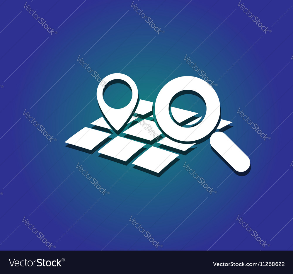 Location mark Royalty Free Vector Image - VectorStock