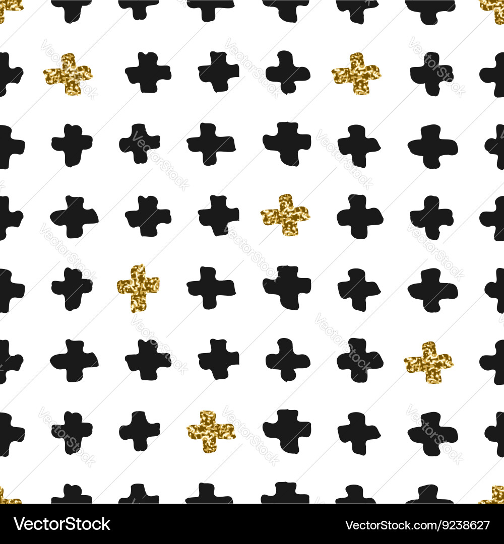 Geometric Patterns Simple Cross