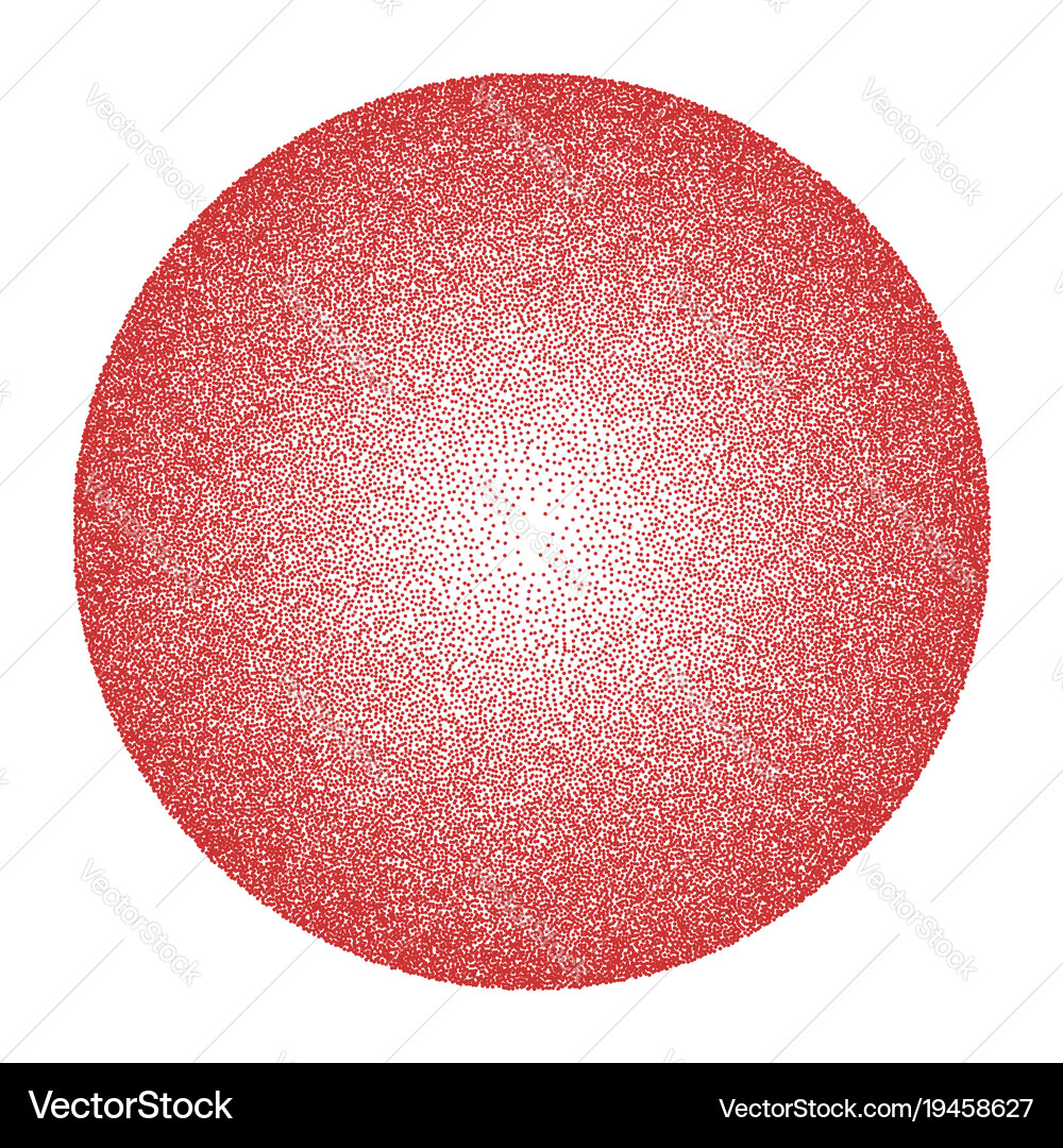 Texture of many small circles the red Royalty Free Vector