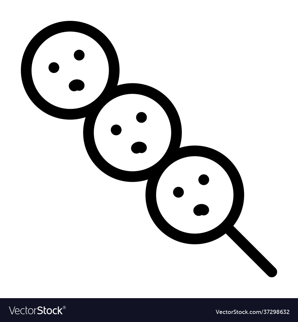 Dango Royalty Free Vector Image - VectorStock