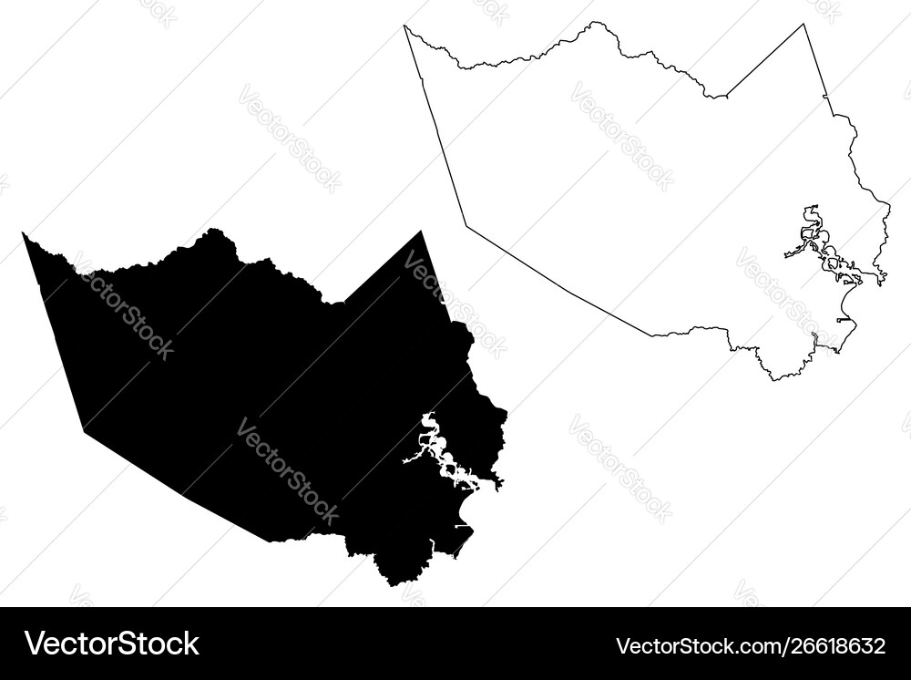 Harris county texas counties in united Royalty Free Vector