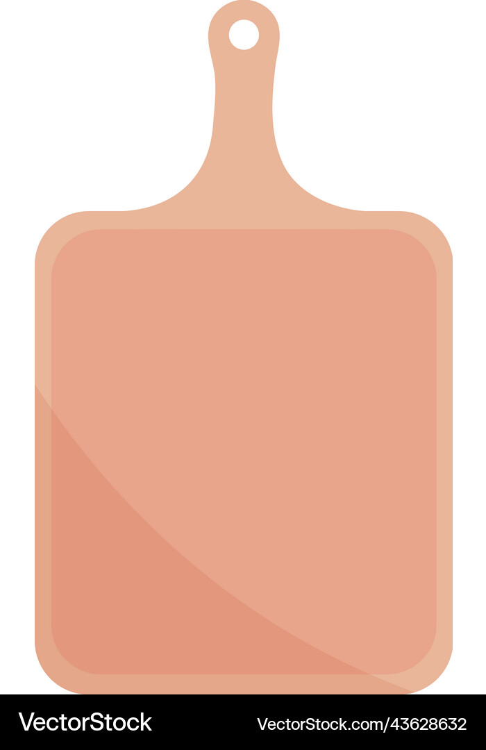 Kitchen cutting board Royalty Free Vector Image