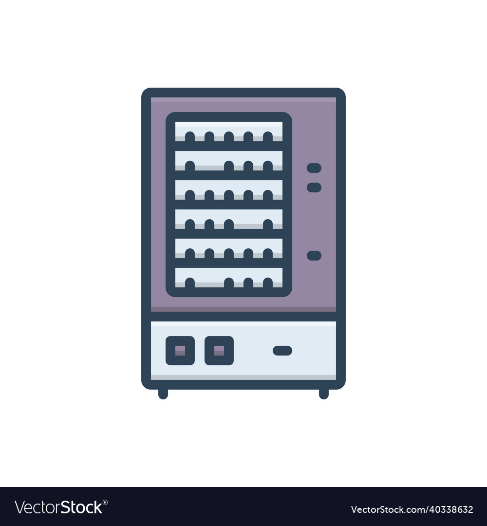 Vending machine Royalty Free Vector Image - VectorStock