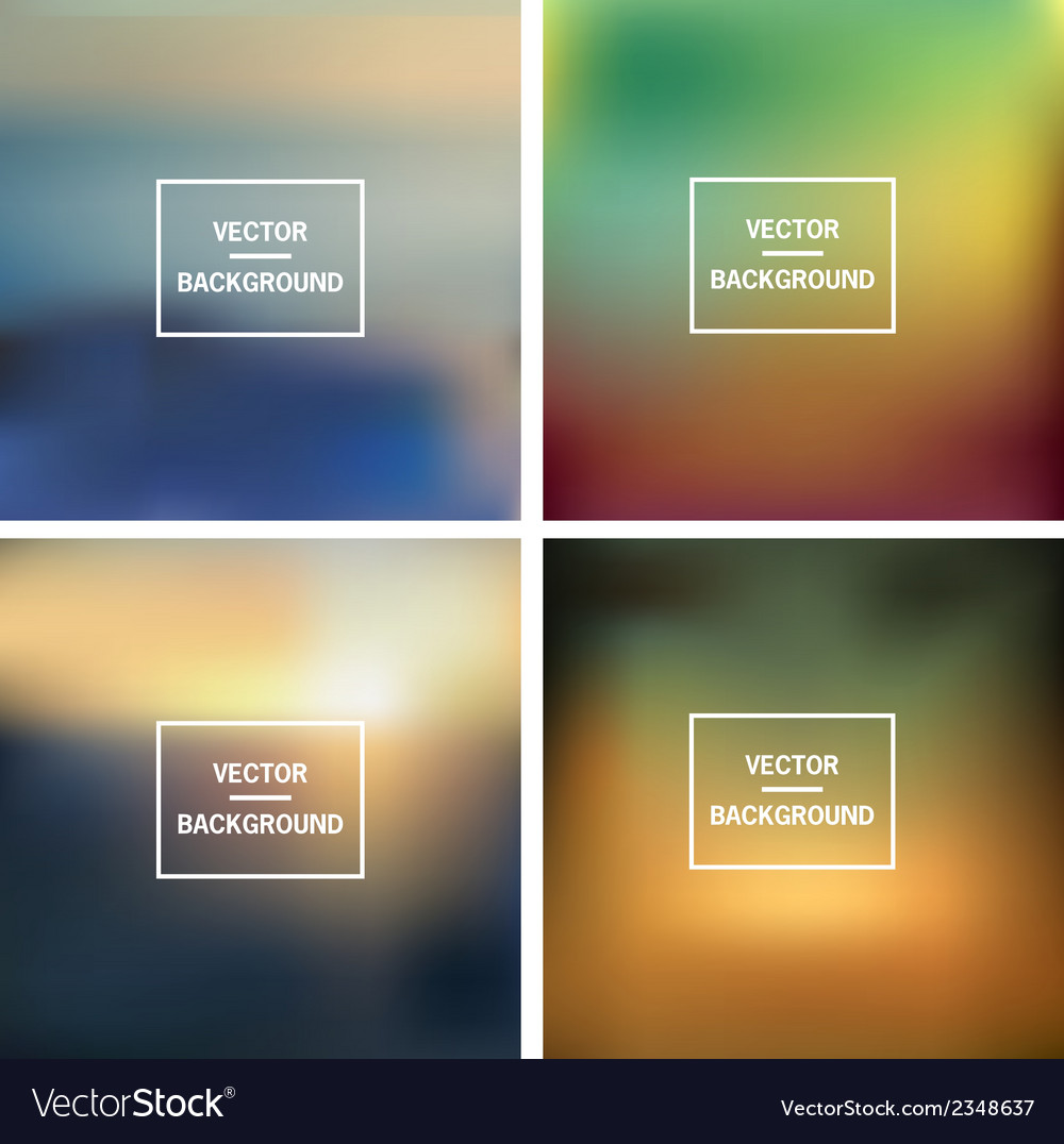 Blurred background Royalty Free Vector Image - VectorStock