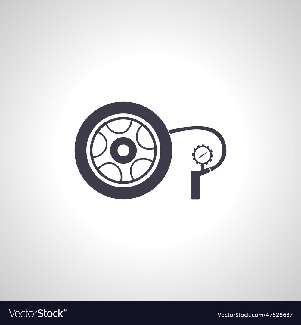Inflate tire icon tire pump icon Royalty Free Vector Image Inflate tire icon tire pump icon Royalty Free Vector Image