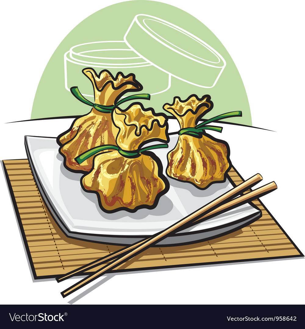 Dim sum Royalty Free Vector Image - VectorStock Dim sum Royalty Free Vector Image - VectorStock