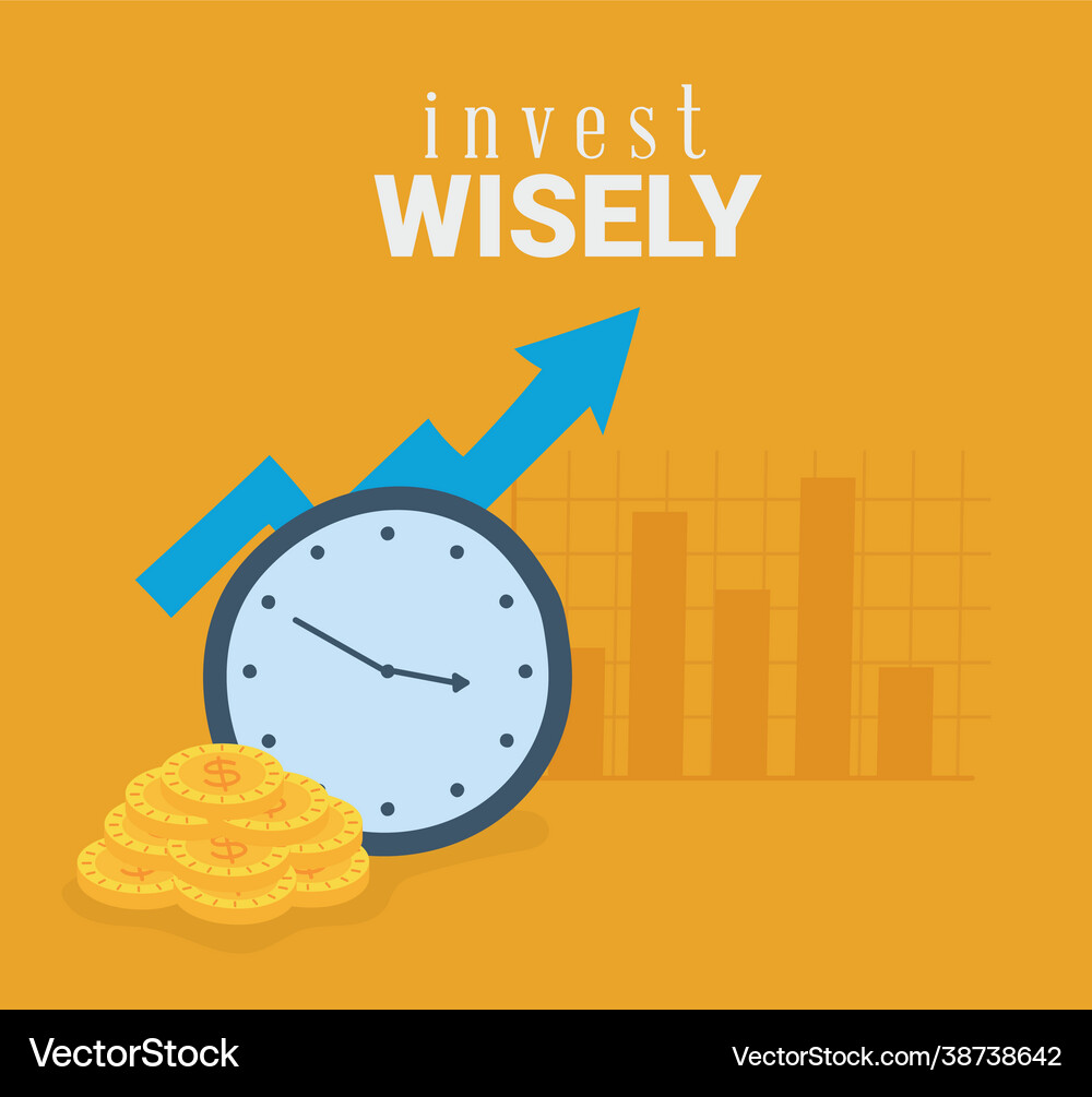 Pretty invest cartel Royalty Free Vector Image