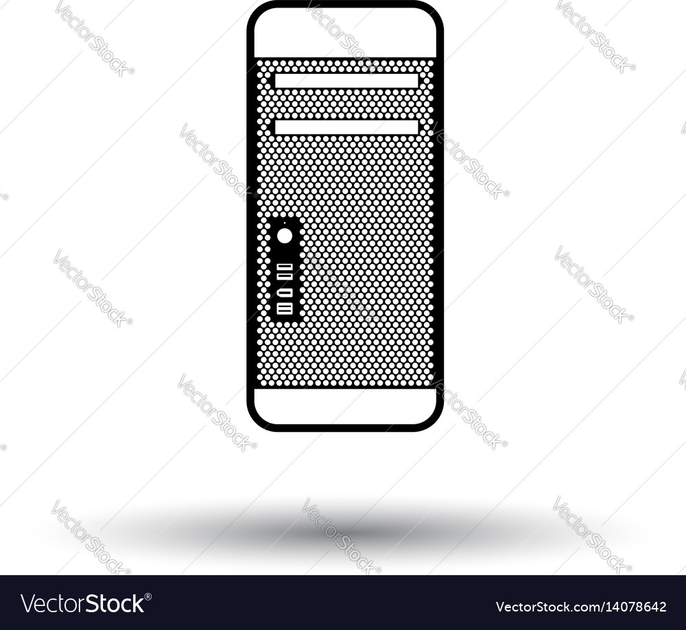 System unit icon Royalty Free Vector Image - VectorStock
