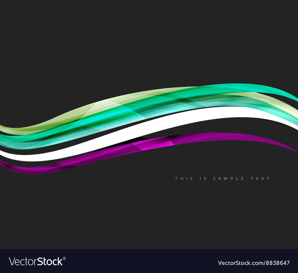 Geometric abstract background swirl colorful Vector Image
