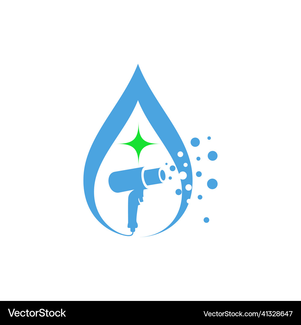 Hygiene and safety logo from germs to sanitize Vector Image