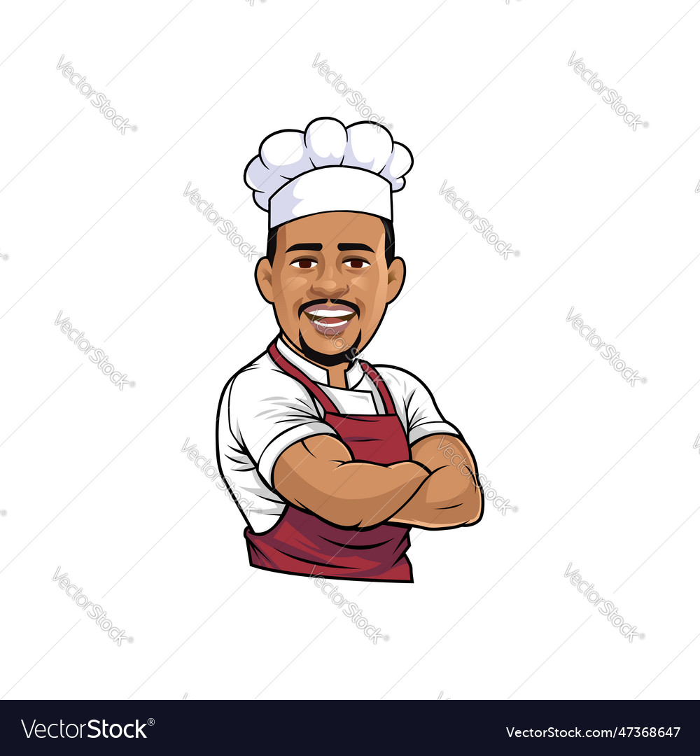 Master chef design Royalty Free Vector Image - VectorStock