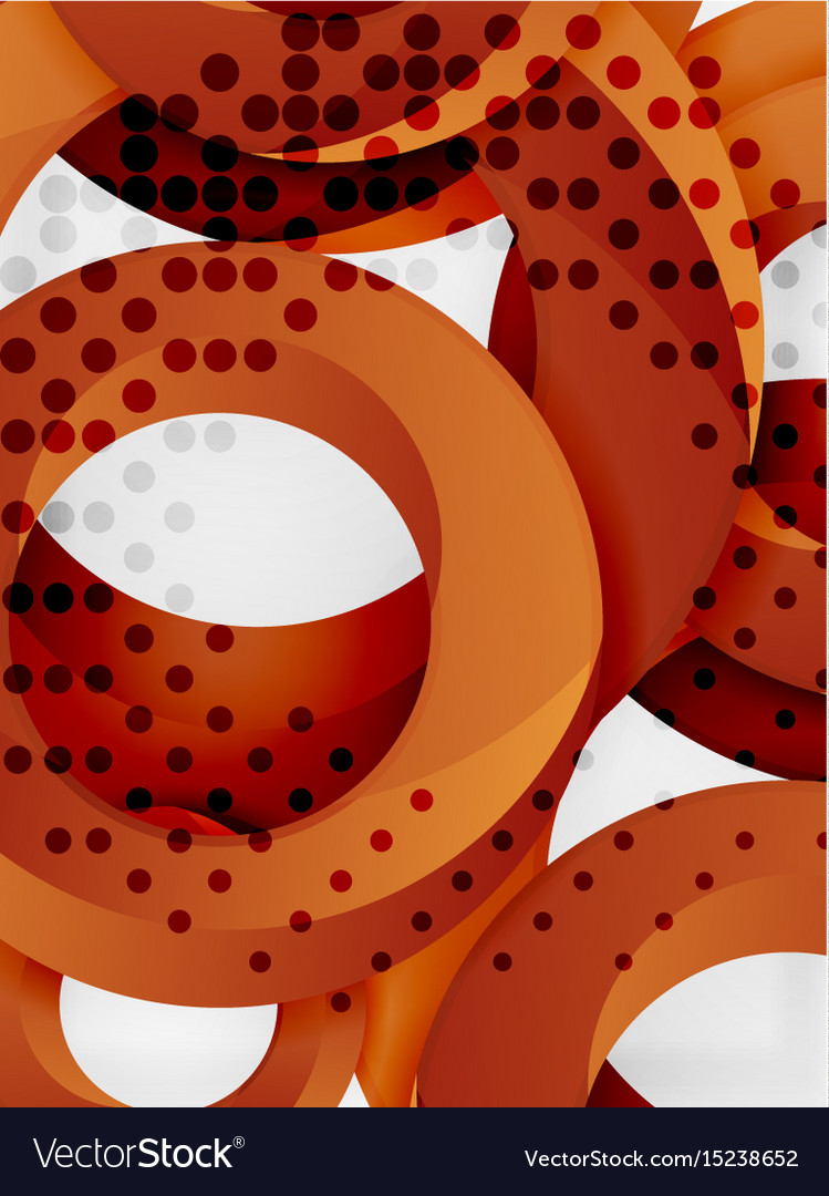 Circle background design Royalty Free Vector Image