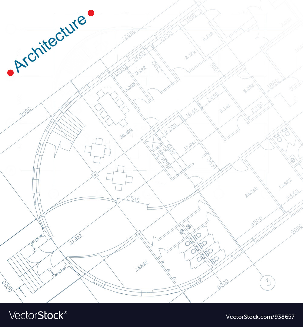 Architecture documents Royalty Free Vector Image