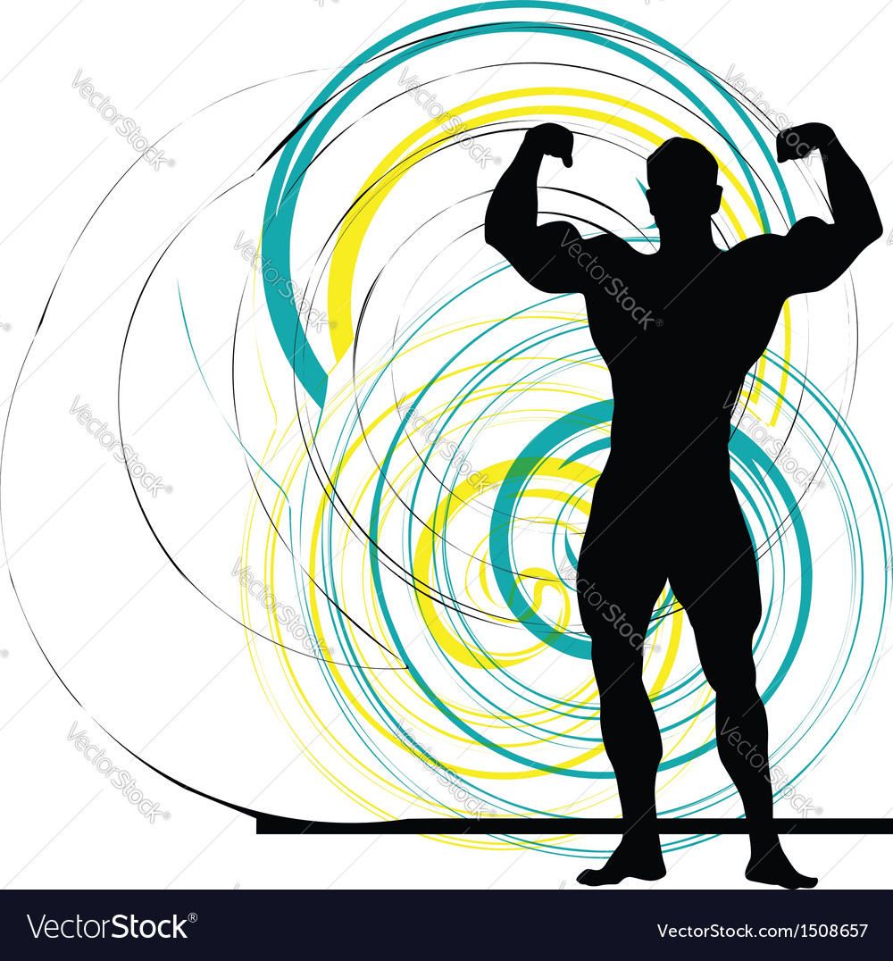 Bodybuilding Royalty Free Vector Image - VectorStock