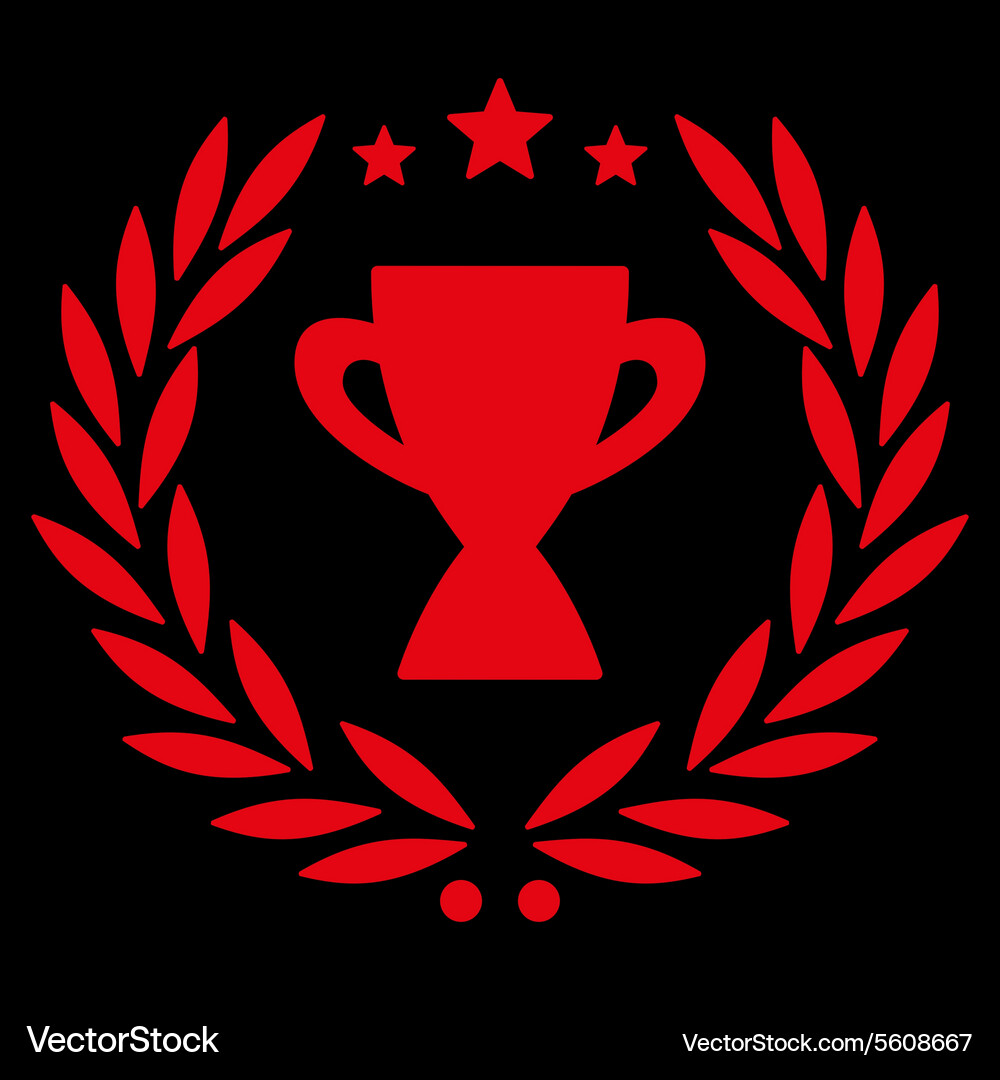 Glory icon from Competition Success Bicolor Icon Vector Image