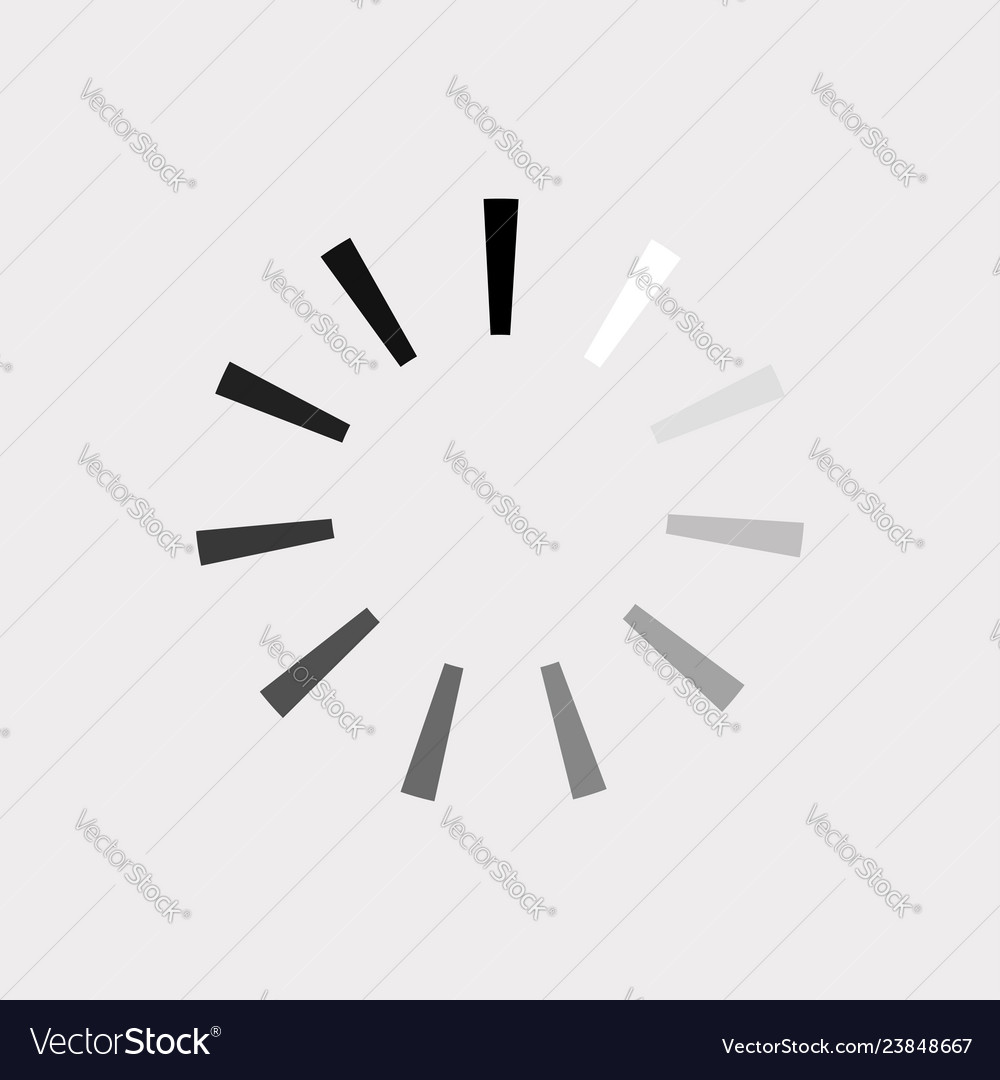 Loading icon Royalty Free Vector Image - VectorStock
