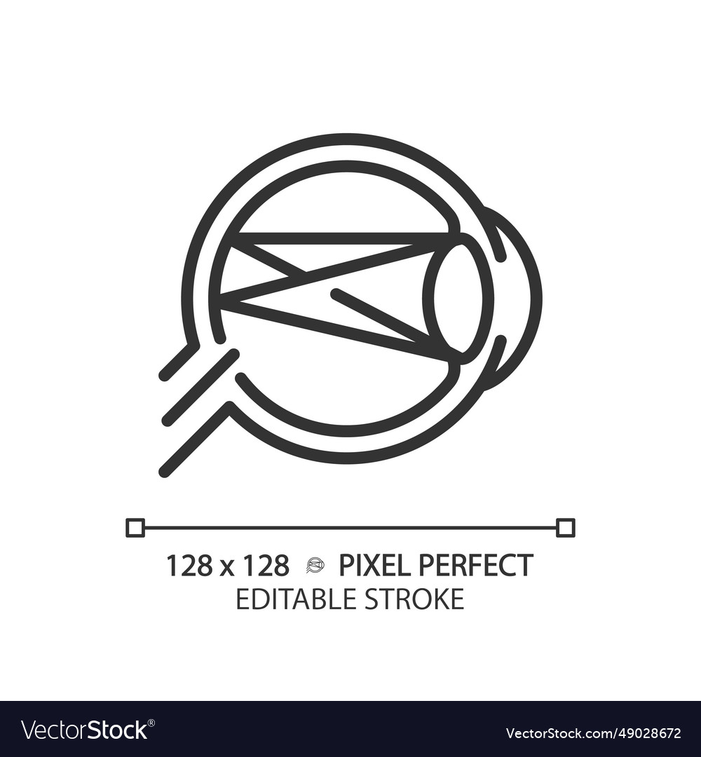 2d customizable simple thin linear black Vector Image