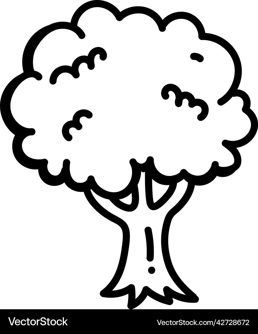 Tree Royalty Free Vector Image - VectorStock