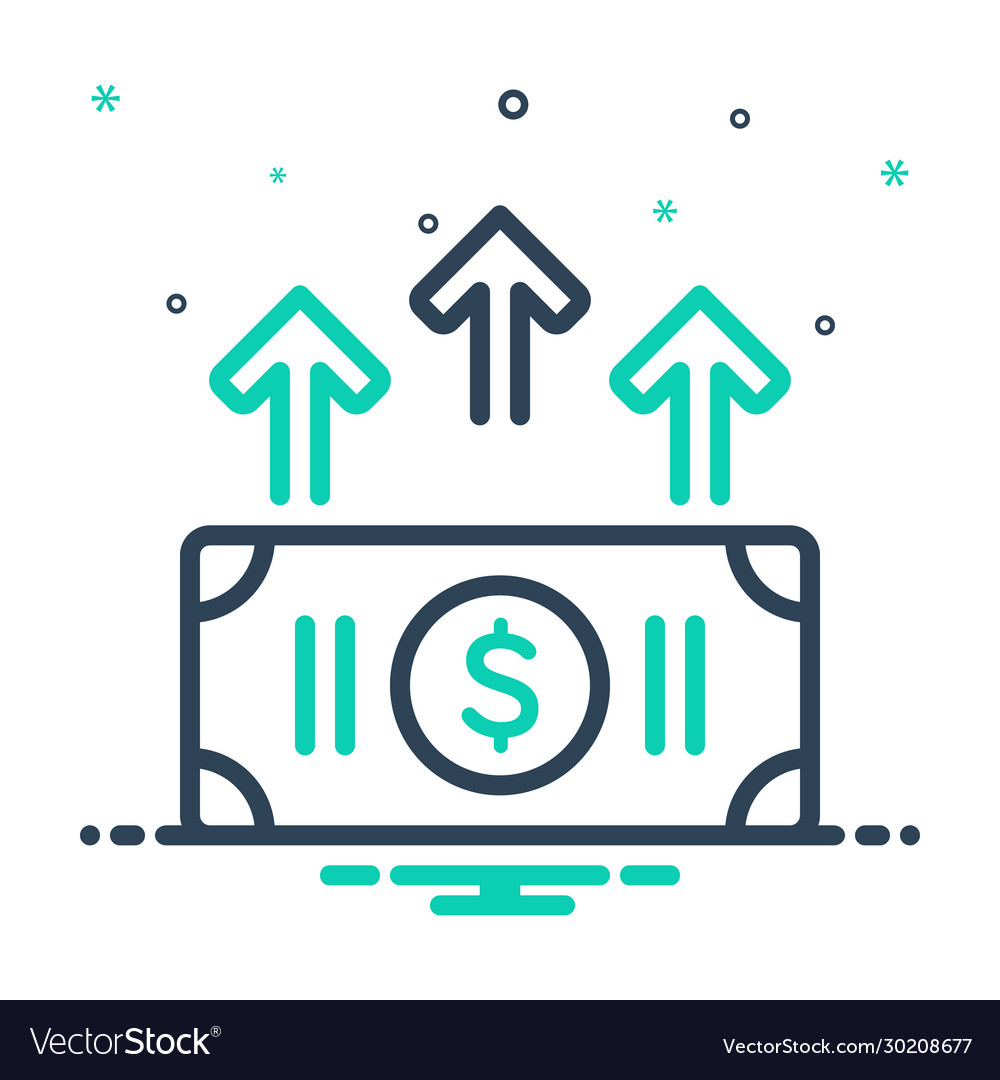 Increase Royalty Free Vector Image - VectorStock