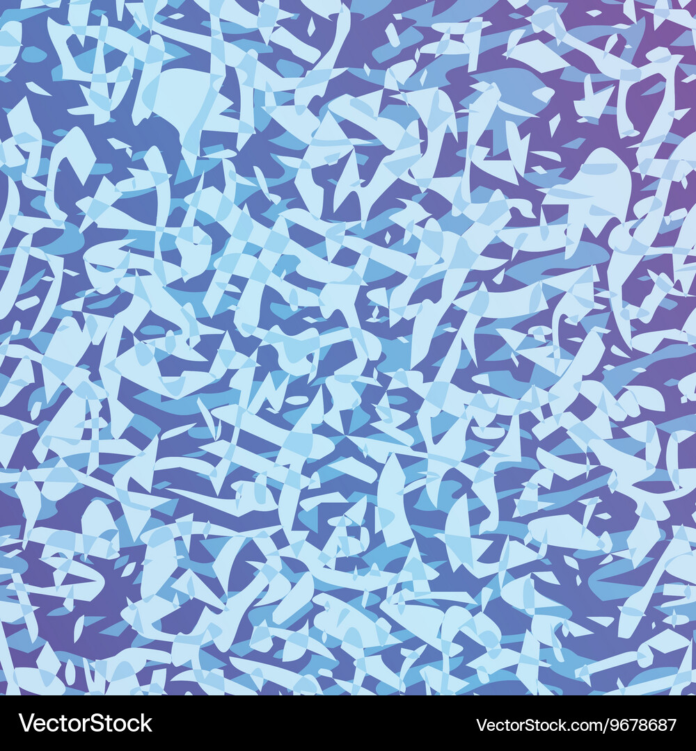 Abstract blue background of small pieces Vector Image