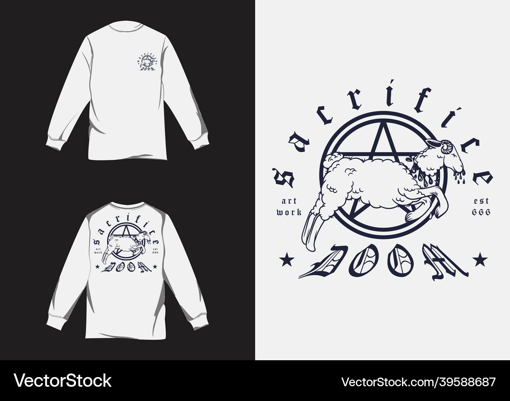 Streetwear graphic design Royalty Free Vector Image