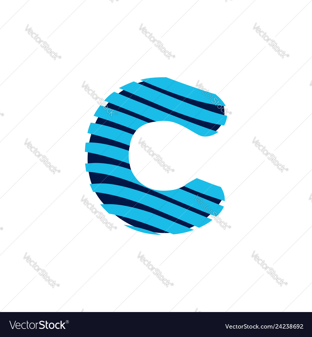 C logo Royalty Free Vector Image - VectorStock