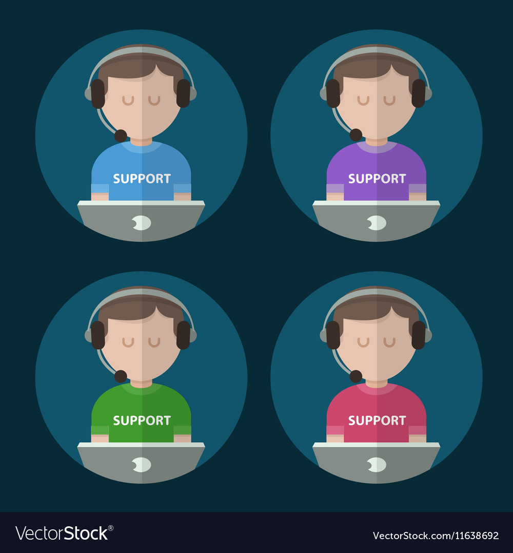 Man support Royalty Free Vector Image - VectorStock