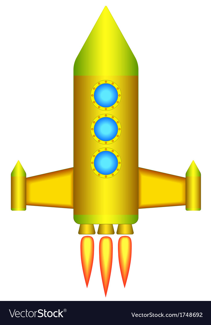 Rocket Royalty Free Vector Image - VectorStock