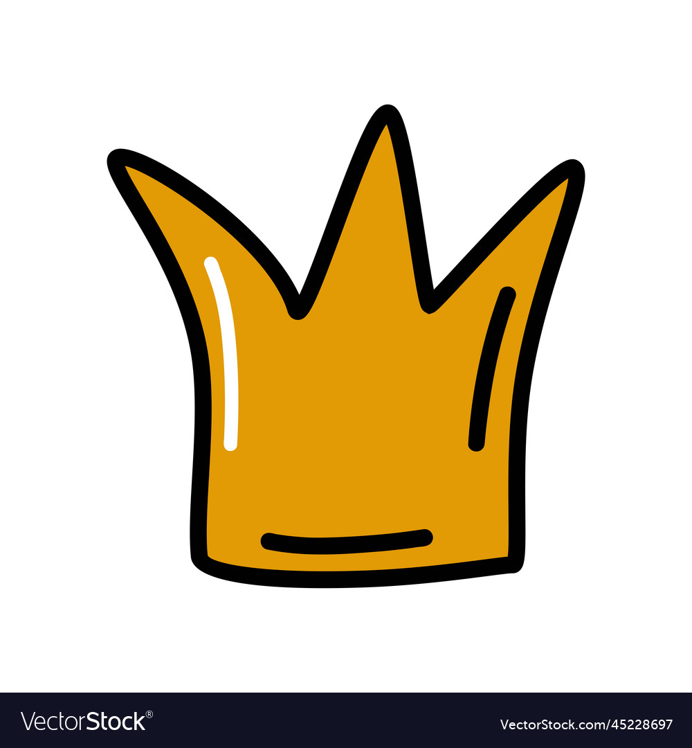 Crown Royalty Free Vector Image - VectorStock