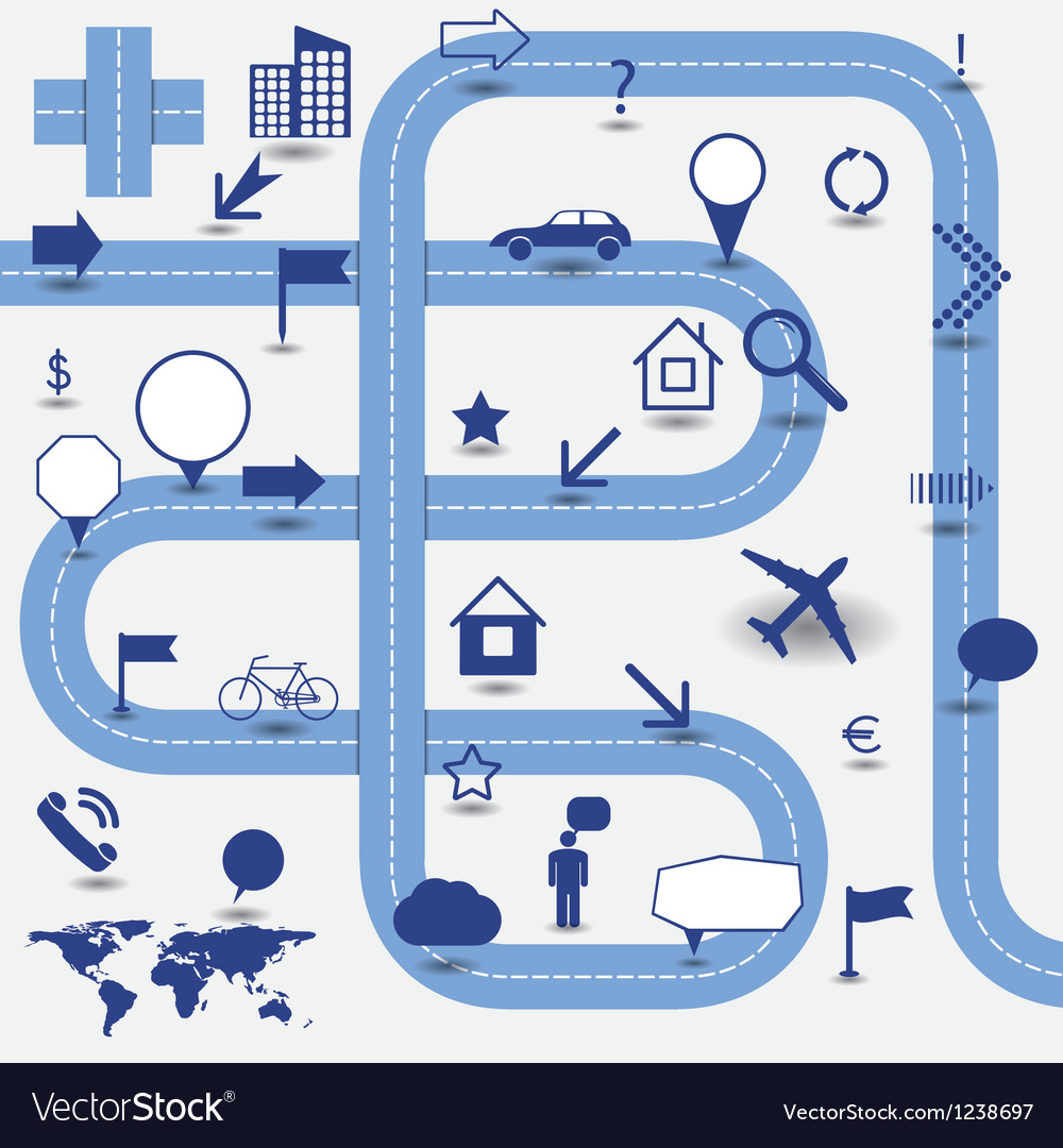 Infographics elements Royalty Free Vector Image