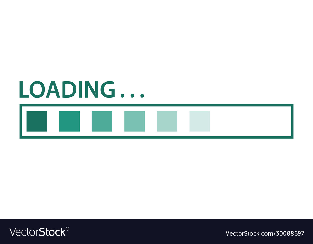 Loading icon Royalty Free Vector Image - VectorStock