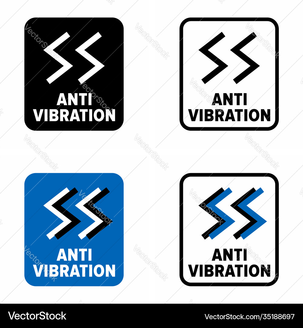 Product and material information sign Royalty Free Vector