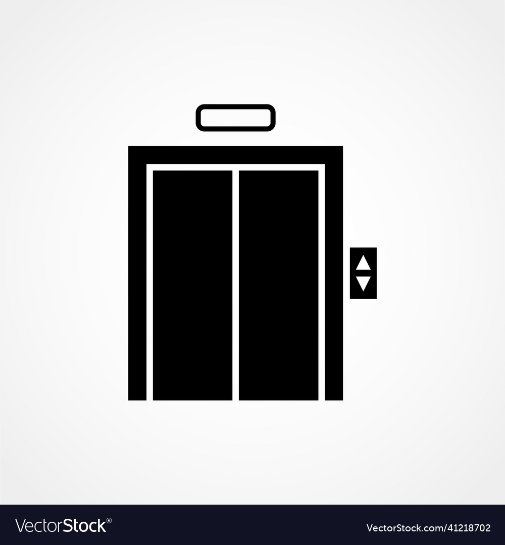 Elevator icon Royalty Free Vector Image - VectorStock