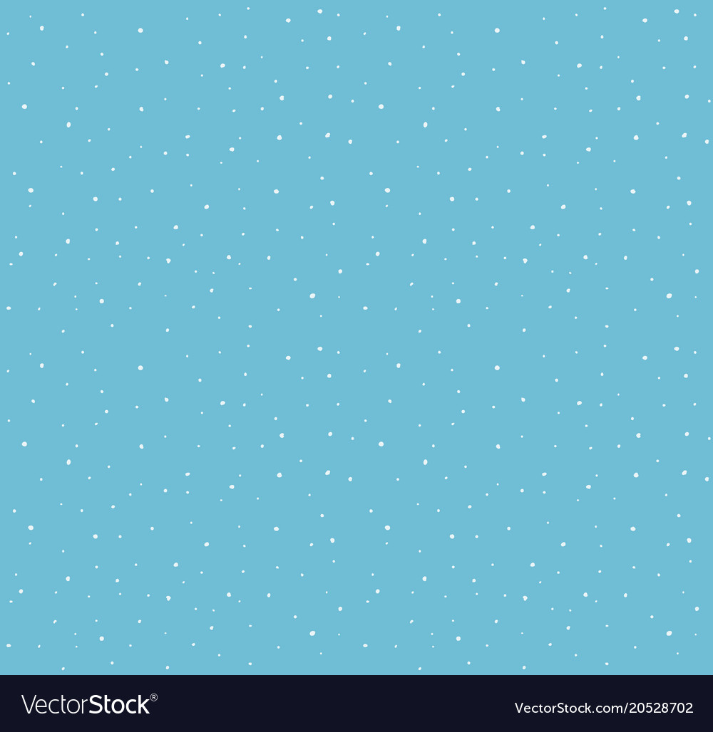 Falling snow pattern Royalty Free Vector Image