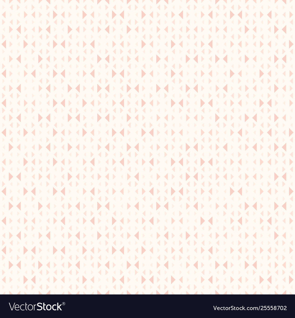 Rose triangle background seamless pattern Vector Image