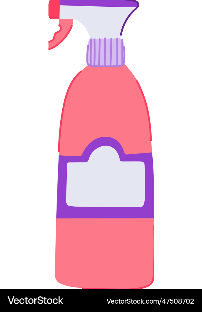 Service glass cleaner cartoon Royalty Free Vector Image