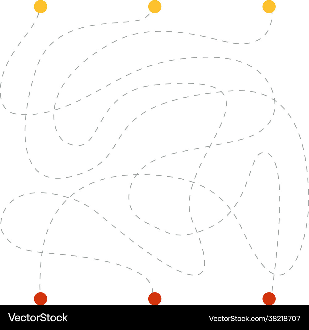 Maze game education game game template Royalty Free Vector