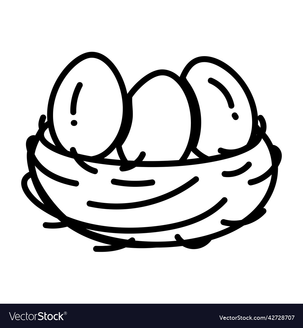Nest Royalty Free Vector Image - VectorStock