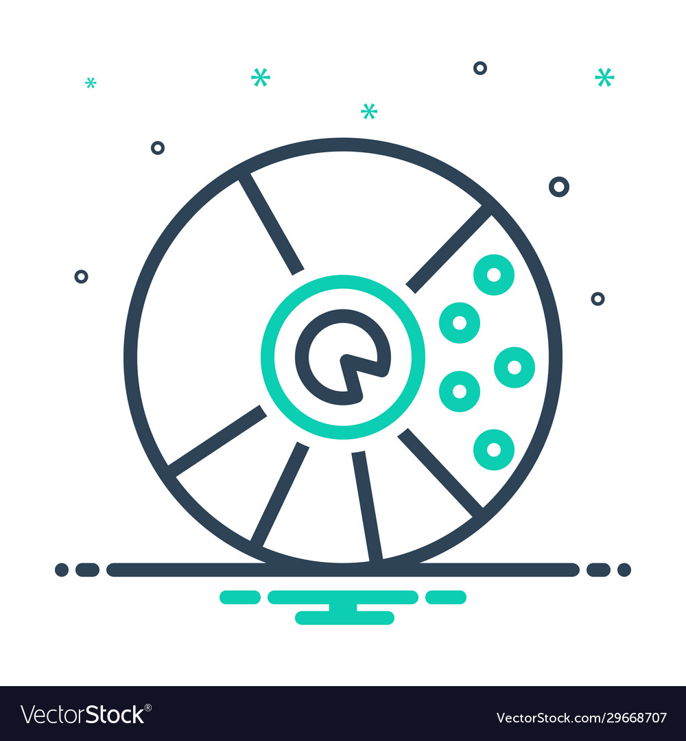 Round value chart Royalty Free Vector Image - VectorStock