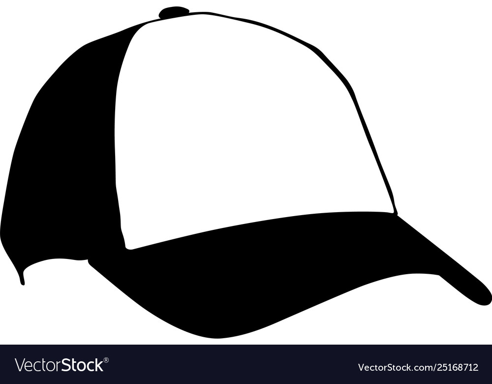 Baseball cap Royalty Free Vector Image - VectorStock