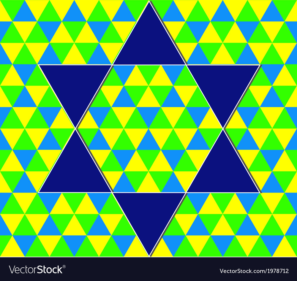 Color geometric pattern Royalty Free Vector Image