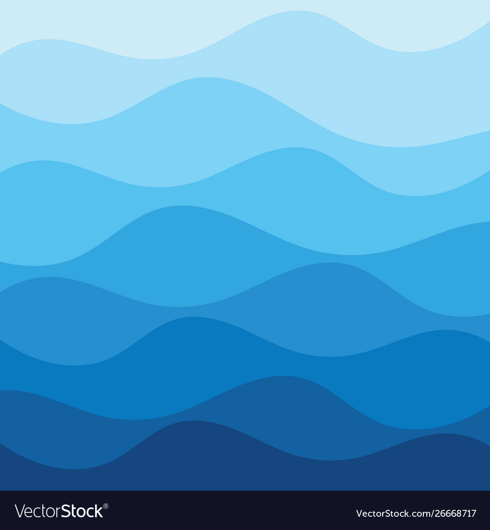 Abstract water wave design background Royalty Free Vector