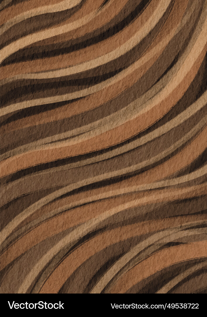 Abstract brown color line brush background Vector Image