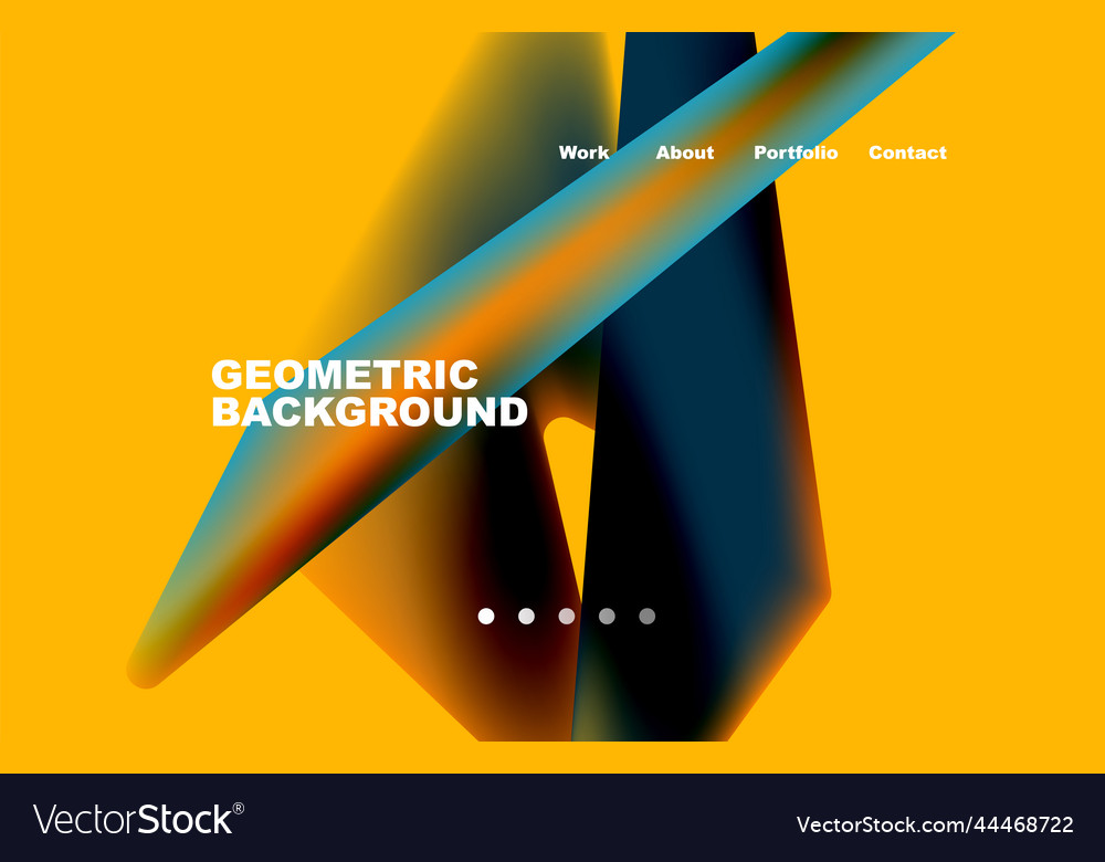 Shards shape composition abstract background web Vector Image